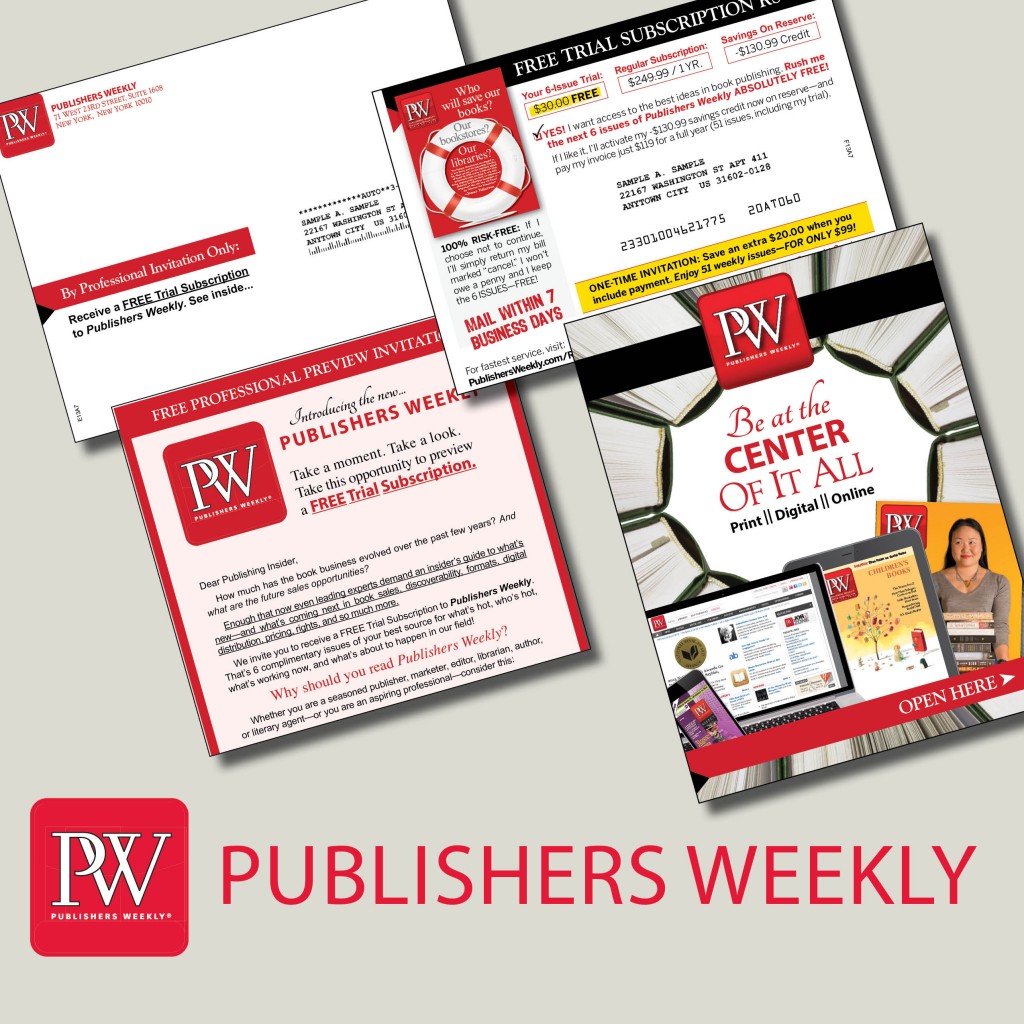 Publishers Weekly Soft Offer Direct Mail | AdSpace Communications